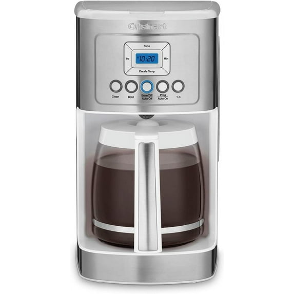 pupikeji 14-Cup Coffee Maker, Programmable PerfecTemp Glass Carafe ...