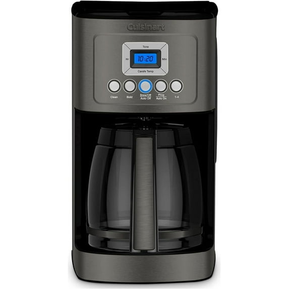 pupikeji 14-Cup Coffee Maker, Programmable PerfecTemp Glass Carafe ...