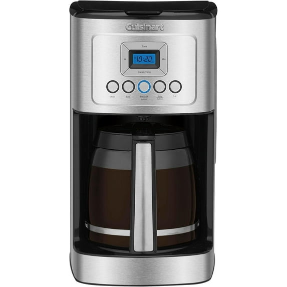 pupikeji 14-Cup Coffee Maker, Programmable PerfecTemp Glass Carafe ...