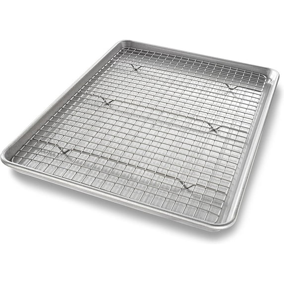 pupikeji Bakeware Half Sheet Baking Pan and Bakeable Nonstick and ...