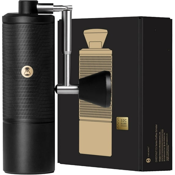 pupikeji C5 Pro Manual Coffee Grinder with S2C-042-III Conical Burr, 0 ...
