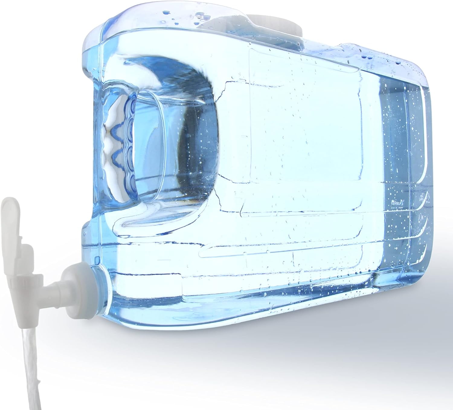 pupikeji Drink Dispenser for Fridge, 2.5 Gallon - Plastic Beverage ...