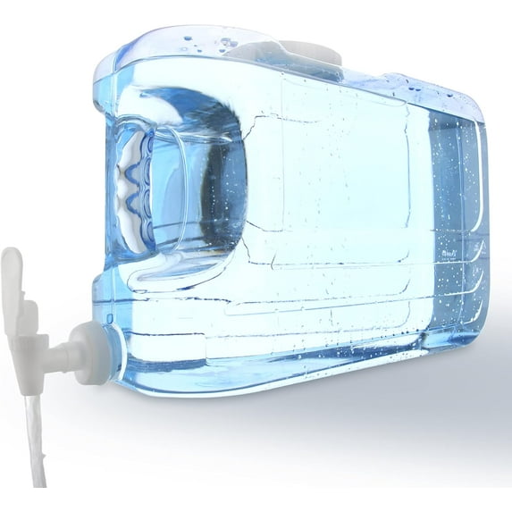 pupikeji Drink Dispenser for Fridge, 2.5 Gallon - Plastic Beverage ...