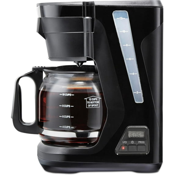 pupikeji FrontFill Drip Coffee Maker, Digital & Programmable, 12 Cup ...