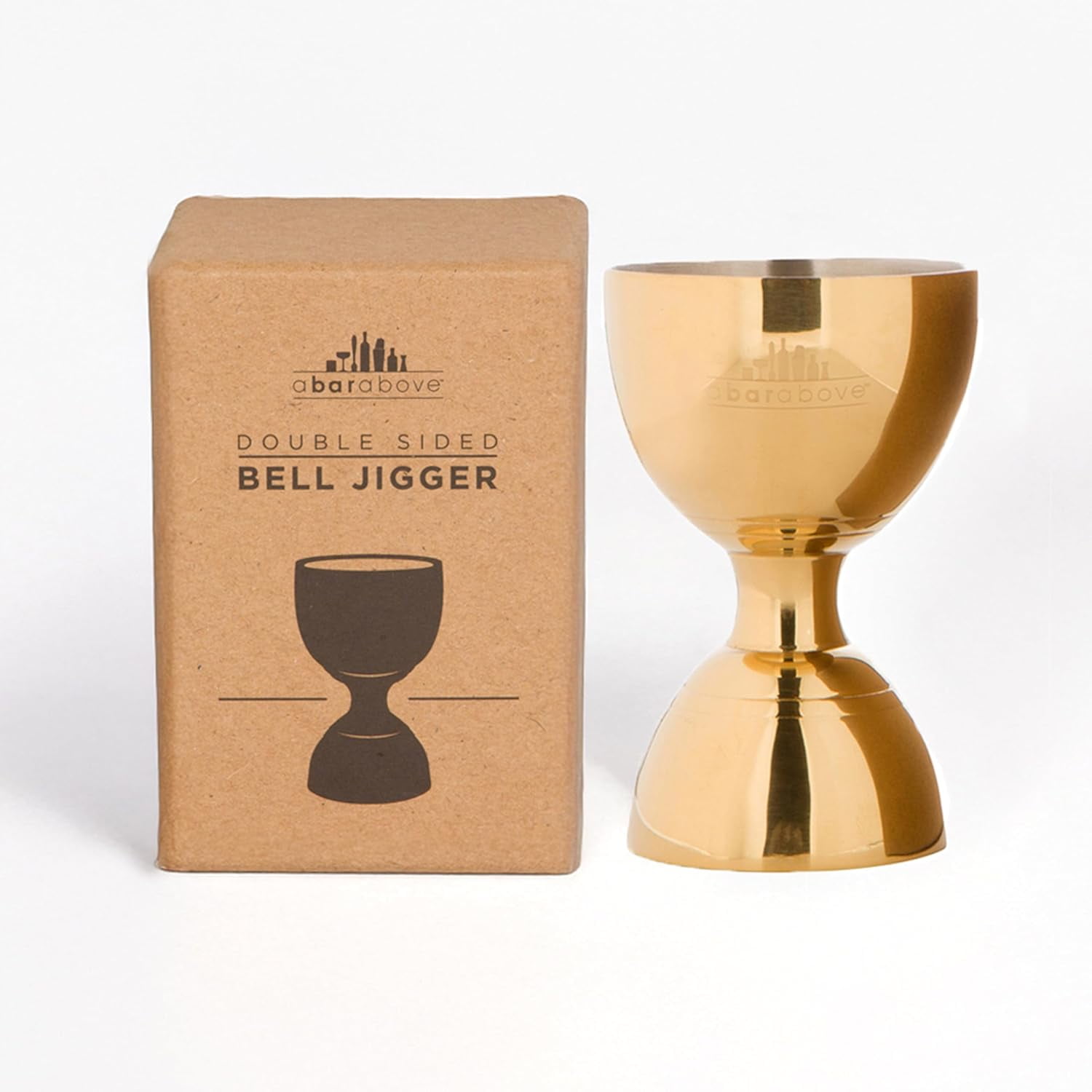 pupikeji Premium Bell Jigger, 304 Stainless Steel Double Cocktail ...