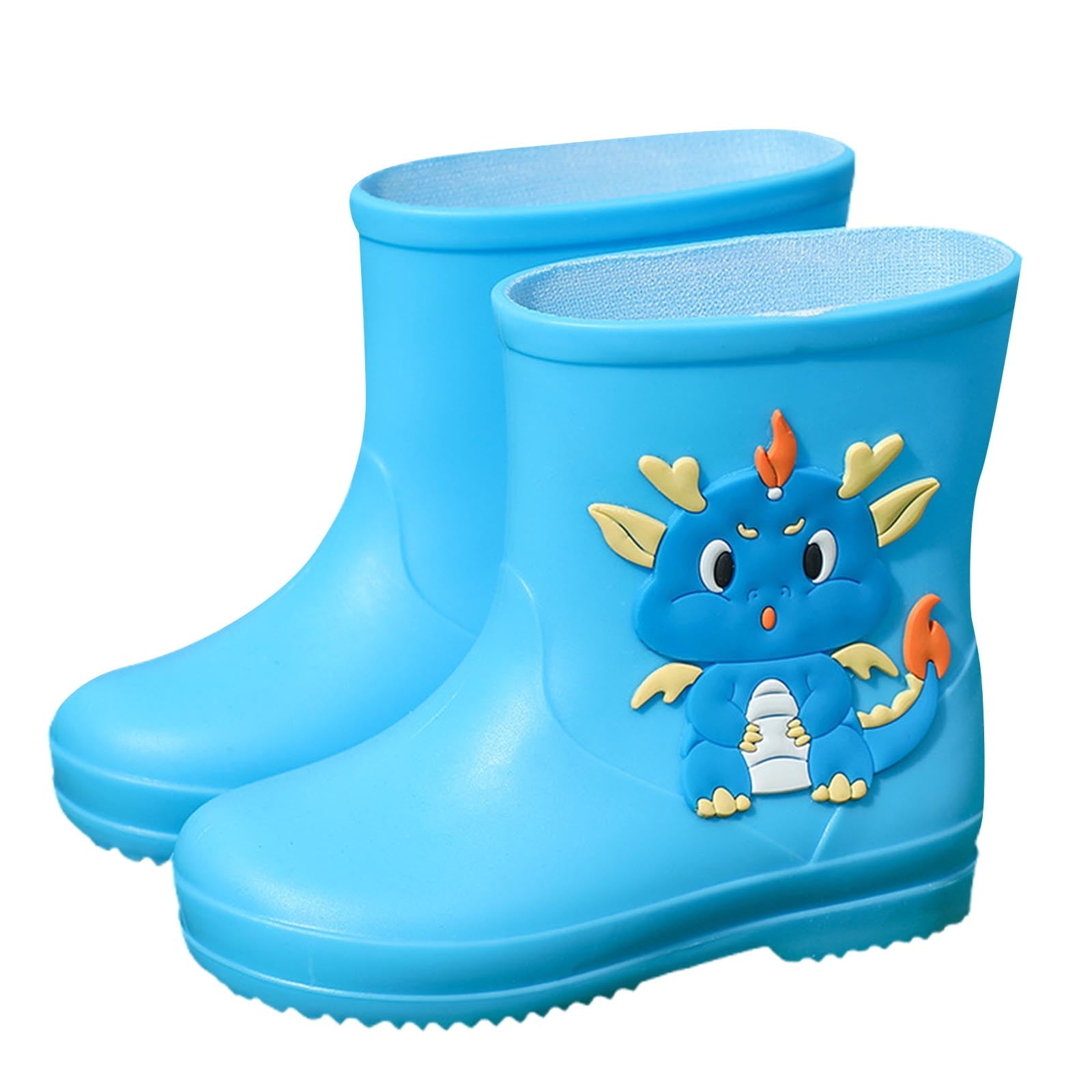 purcolt Dinosaur Rain Boots for Kids - Lightweight Waterproof Rubber ...