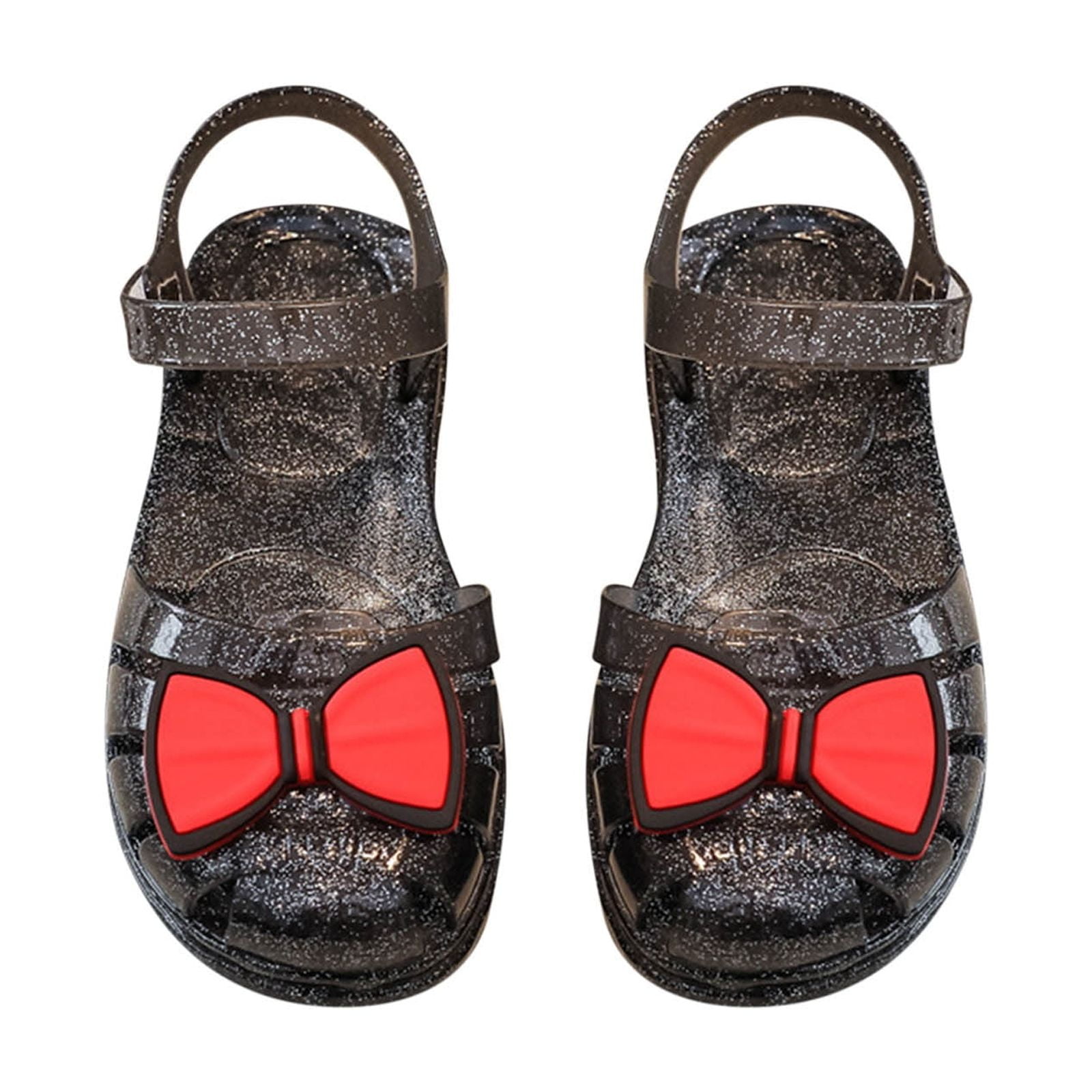 purcolt Princess Jelly Sandals for Girls, Closed Toe Fisherman Water Beach Summer Dress Shoes ...