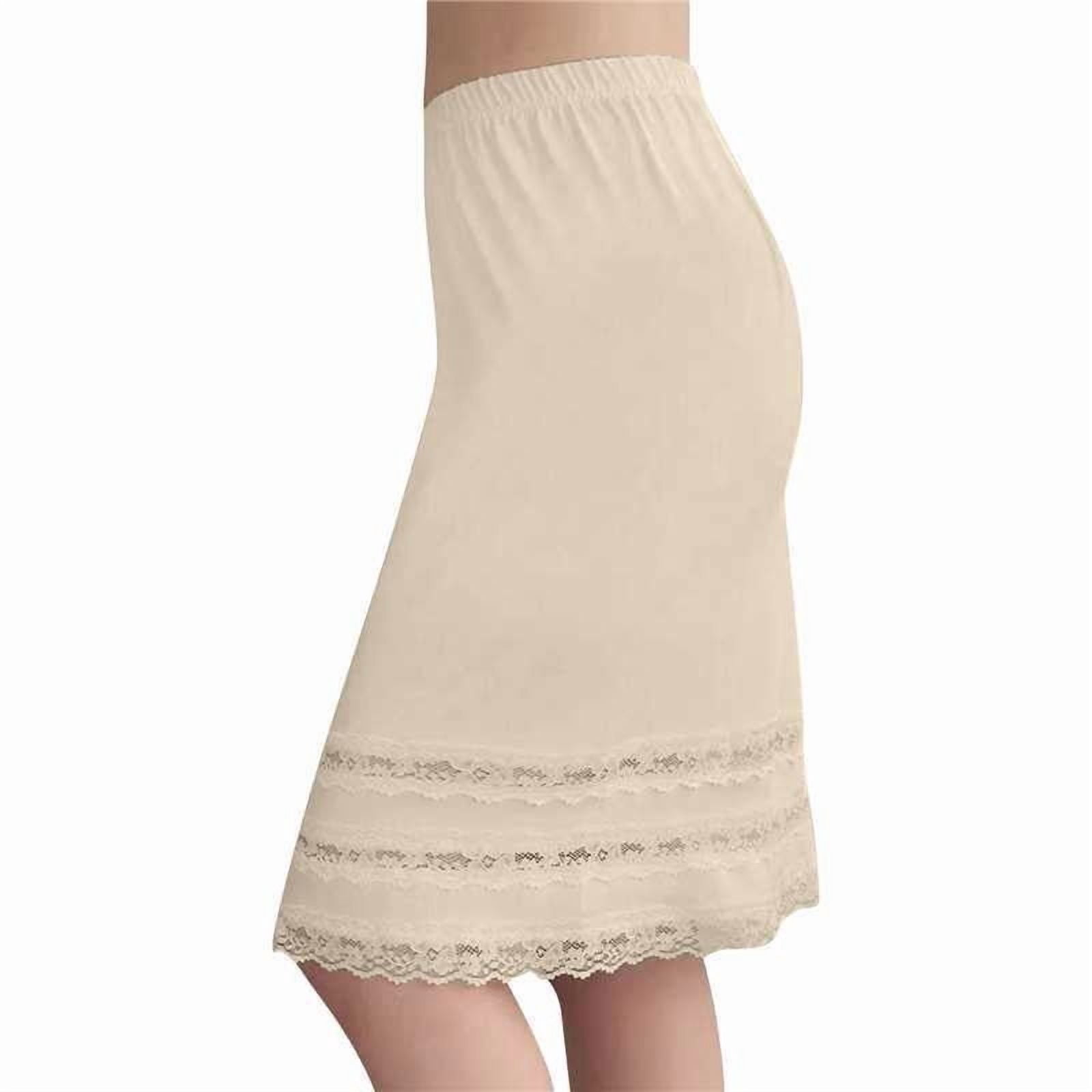 purcolt Women's Lace Hem Half Slips for Under Dresses Static Resistant ...
