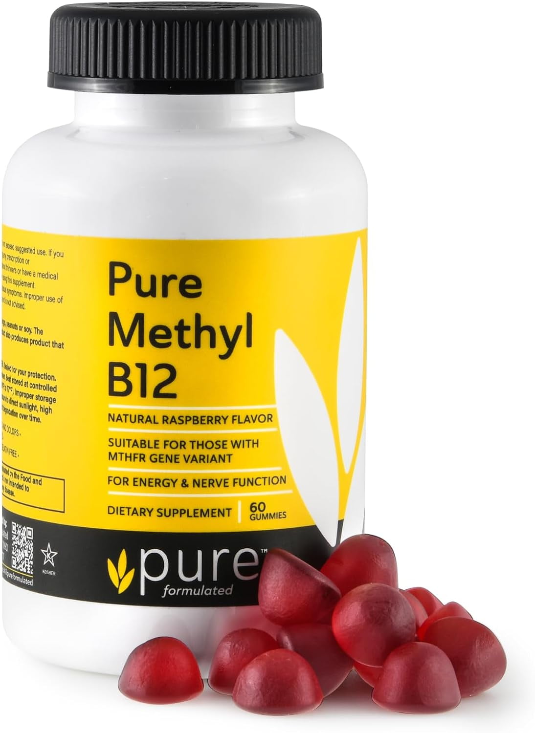 pure formulated Methyl B12 Gummies - Vegan B12 Gummies for Adults ...