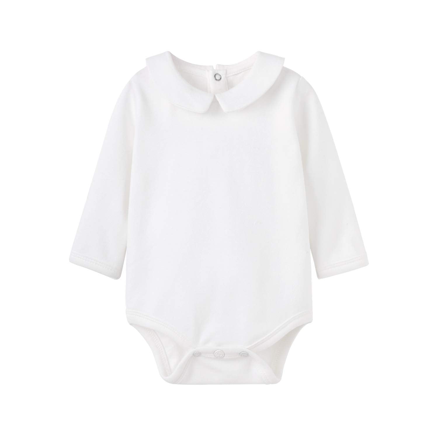 pureborn Baby Boy Girl Long Sleeve Cotton Bodysuit Spring Fall Peter ...