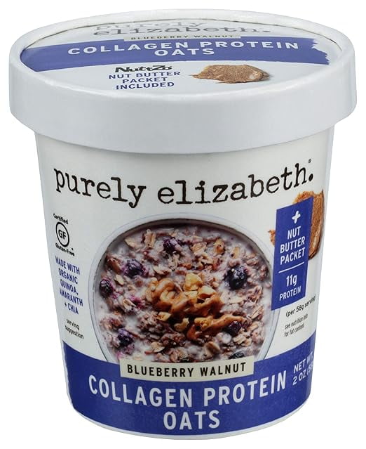 purely elizabeth Oats Blueberry Walnut Collagen Protein, blueberry ...