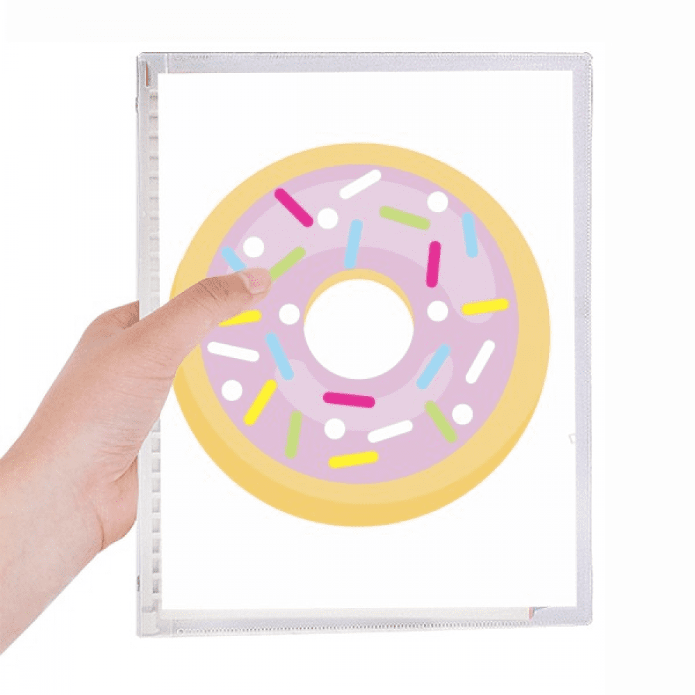 purple dessert sweet food notebook loose diary refillable journal ...