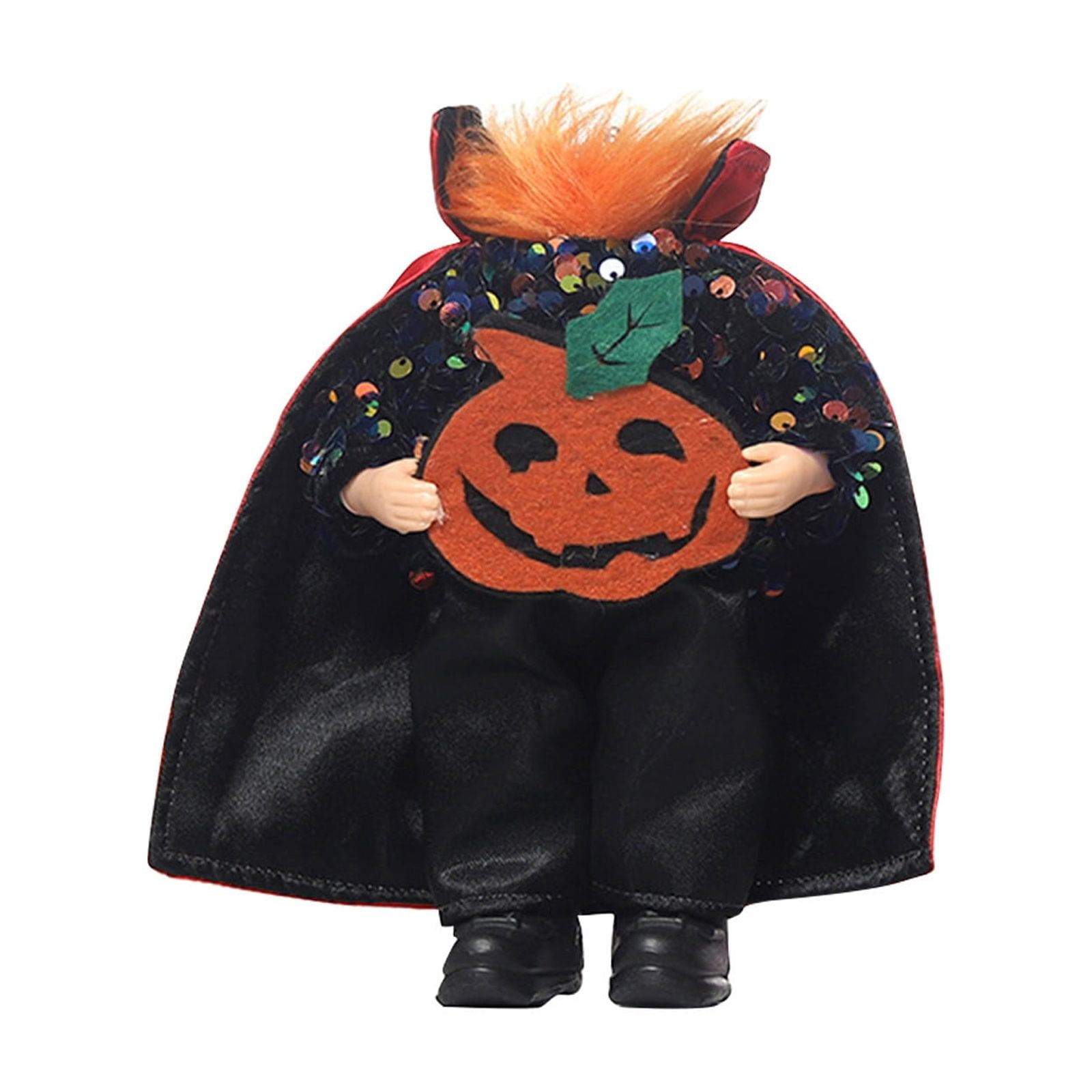 putnchl Halloween Hanging Headless Tree Ornaments Holding Pumpkin, Self Standing Fabric Headless ...
