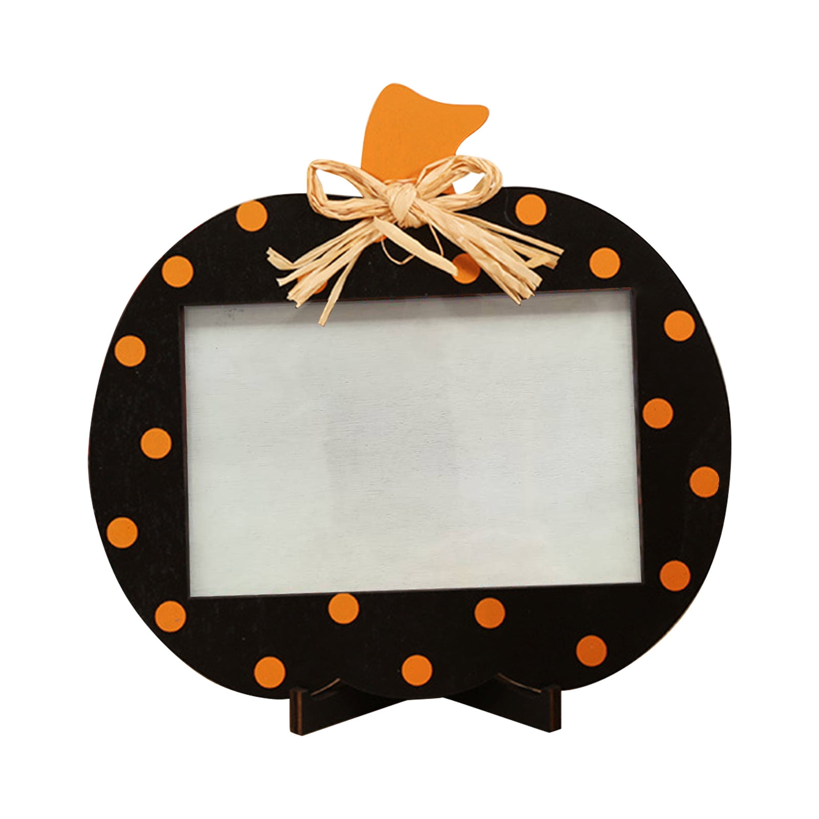putnchl Halloween Pumpkin Picture Frames, Wooden Frames For Fall ...