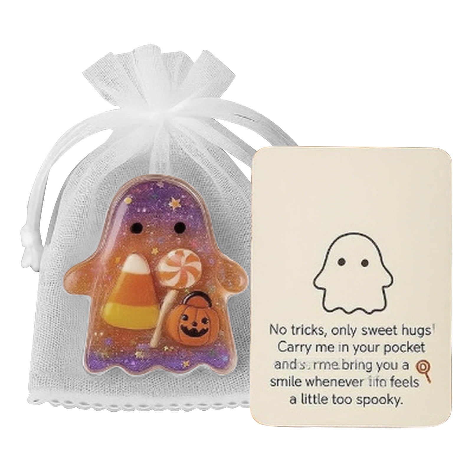 putnchl Pocket Comfort Ghost: In Pockets, Halloween Cute Little Pocket ...