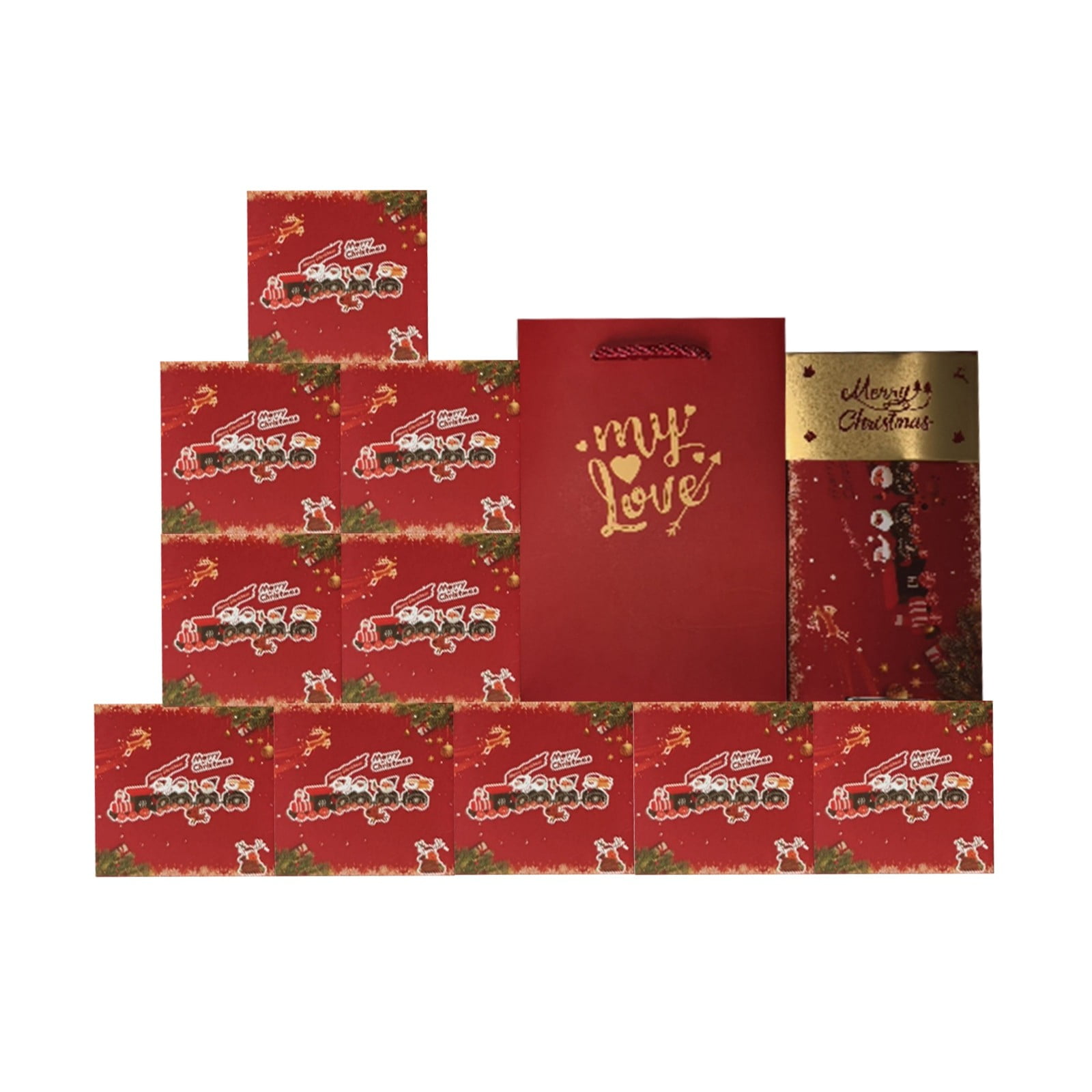 putnchl Surprise Jump Box Christmas Creative Surprise Box Red Envelope ...