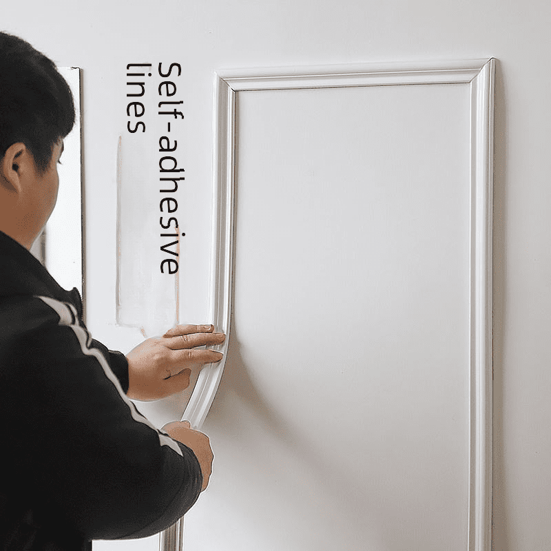 pvc decorative self-adhesive line gypsum line ceiling line living room ...