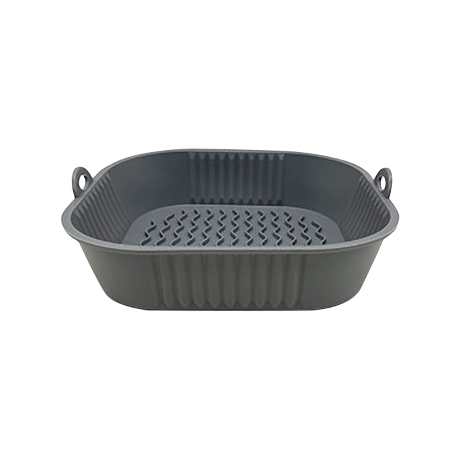 pvdgvd 1pc Reusable Flower Shaped Gas Fryer Baking Tray, Non-stick Pad with Raised Lines for ...