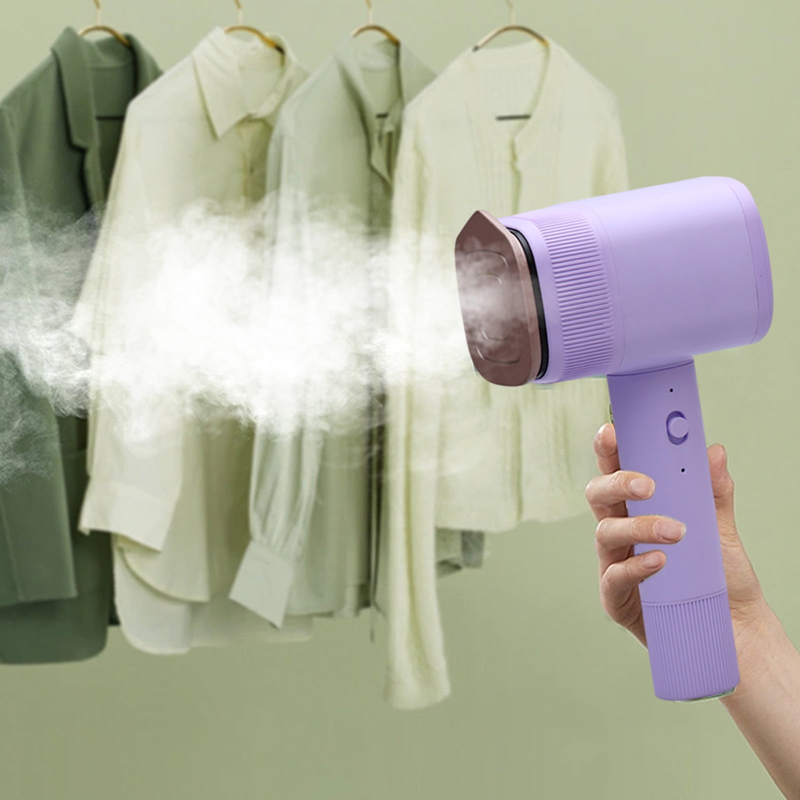 pvdgvd 2-in-1 Iron & Lint Remover, Handheld Garment Steamer with High ...