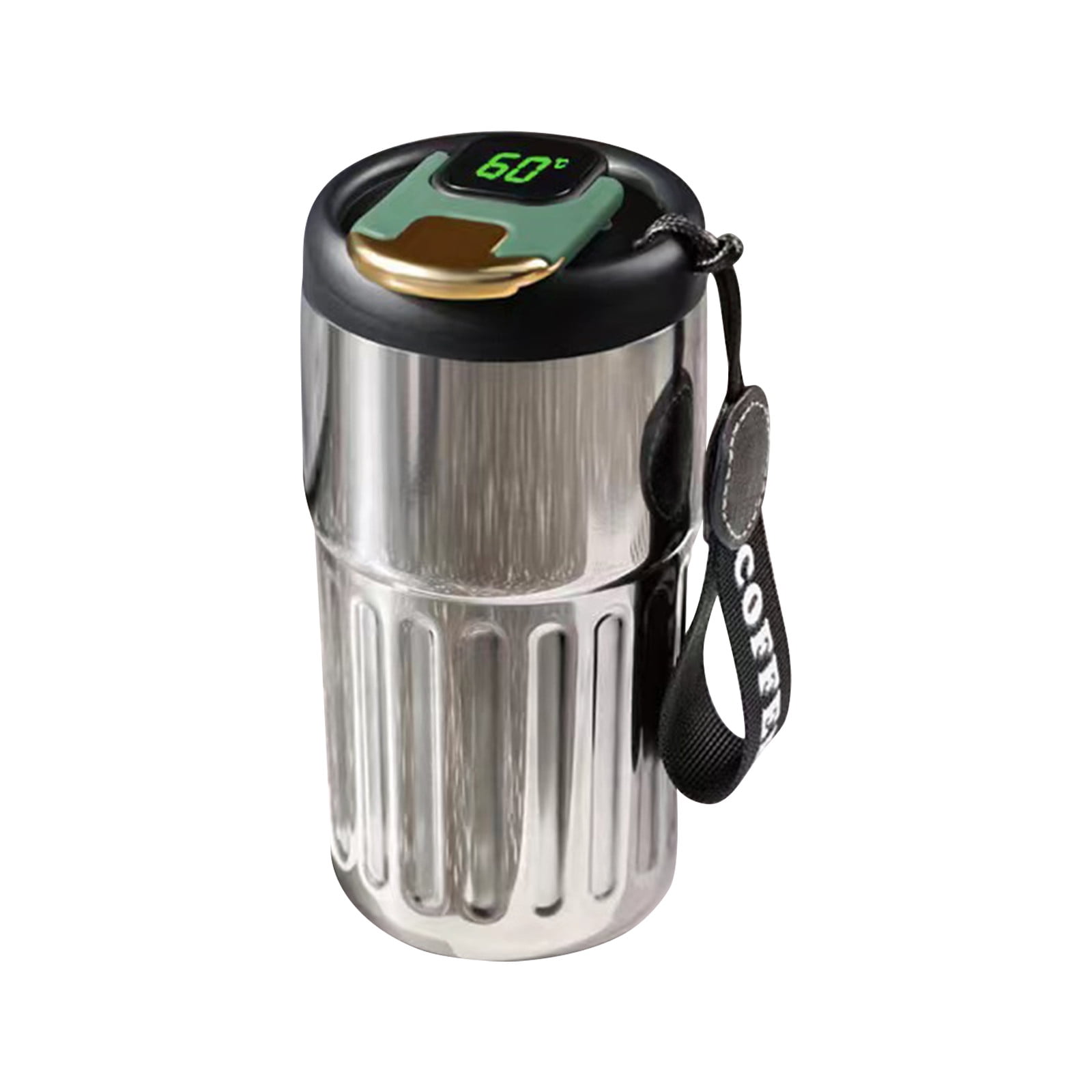 pvdgvd 450ml Intelligent Temperature Display Coffee Cup, 316 Stainless Steel & Leak-proof, Car ...