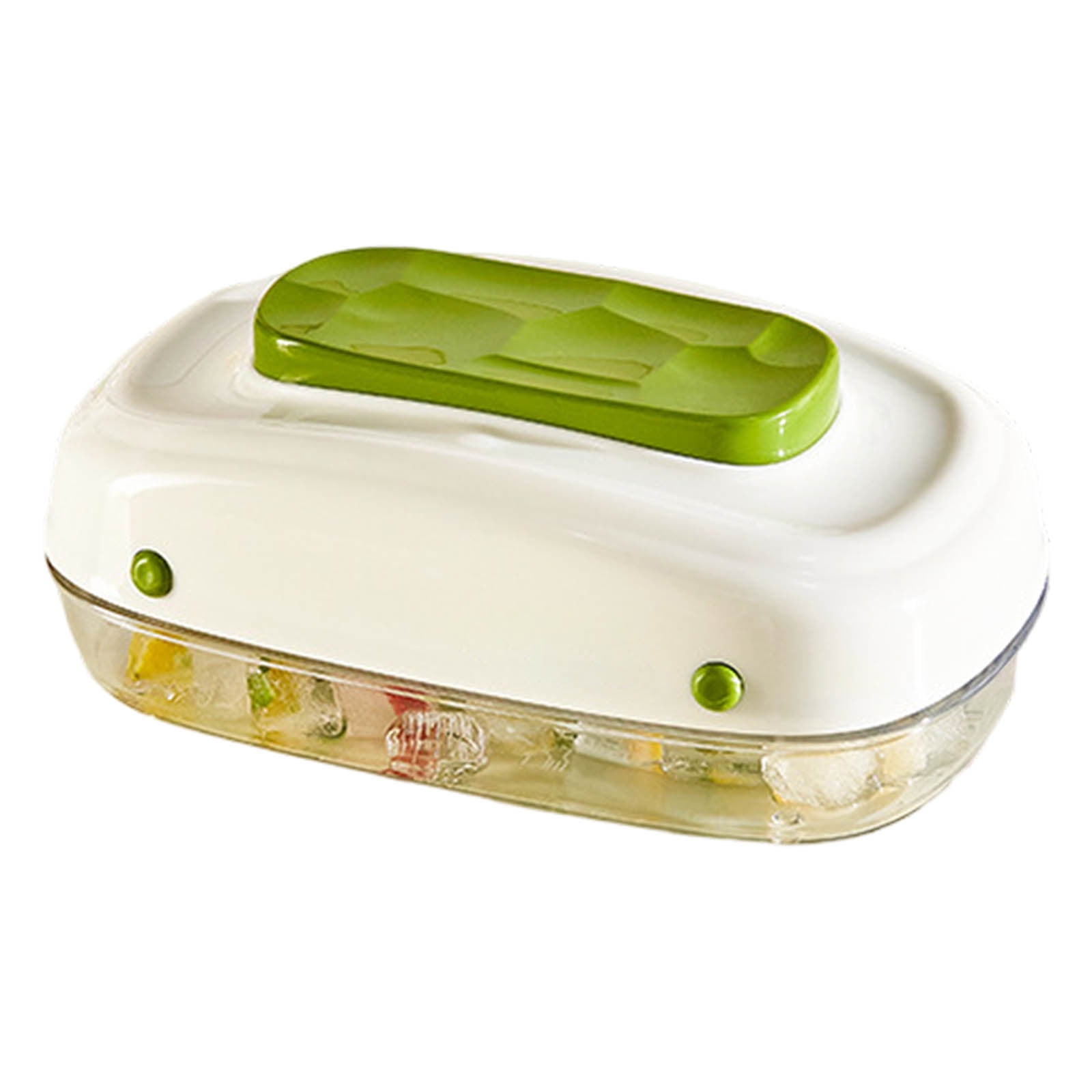 pvdgvd Food Grade Flattened Ice Tray, Large Capacity Household Ice ...