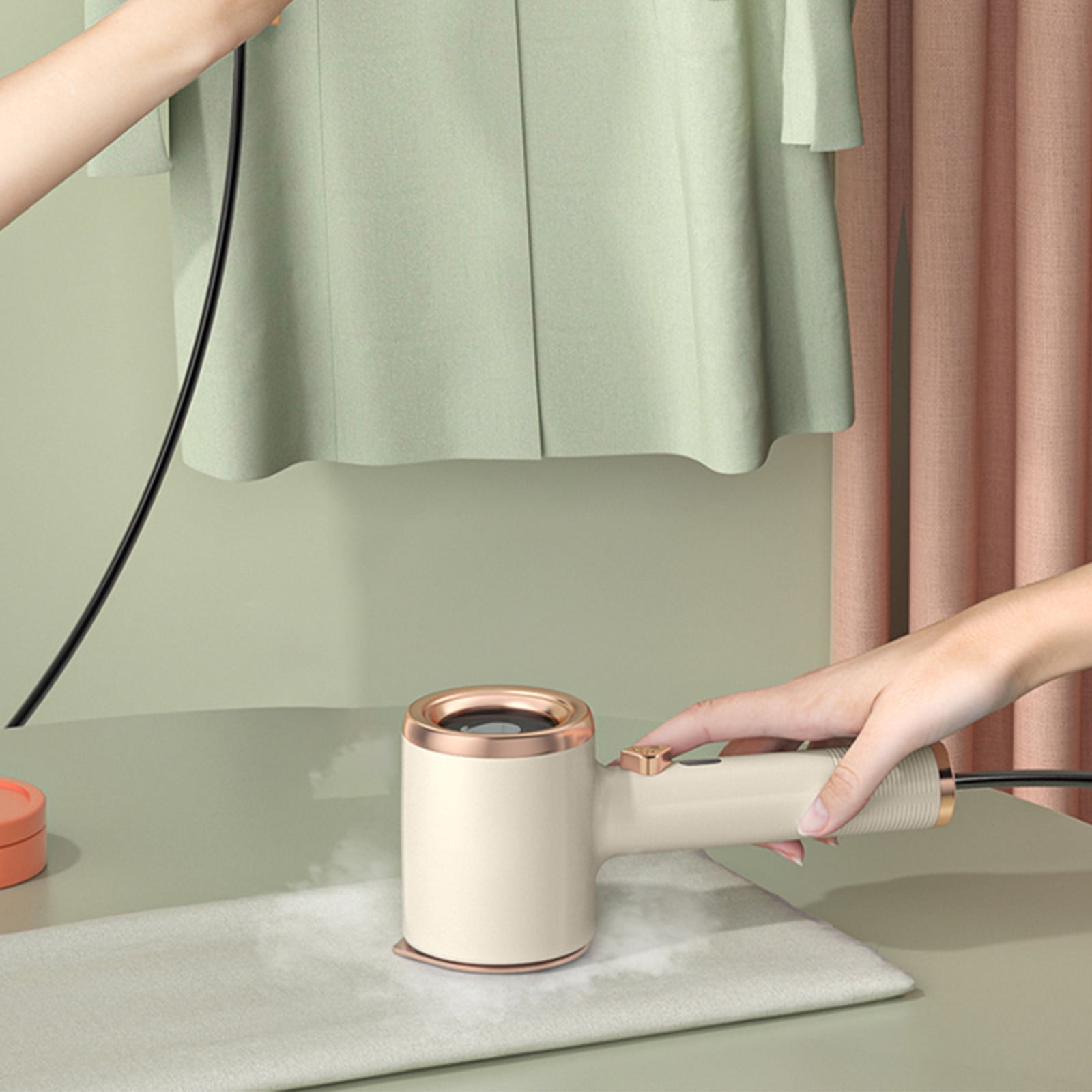 pvdgvd Handheld Hanging Iron, Wet & Dry Dual Purpose with 50ml Visual ...