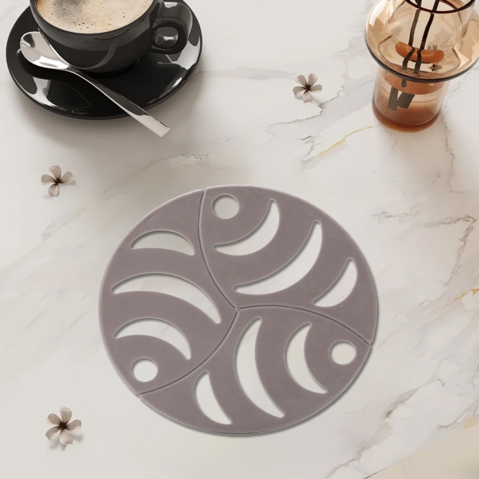 pvdgvd Silica Gel Insulated Cup Mats, Food Grade, Flexible, Heat ...