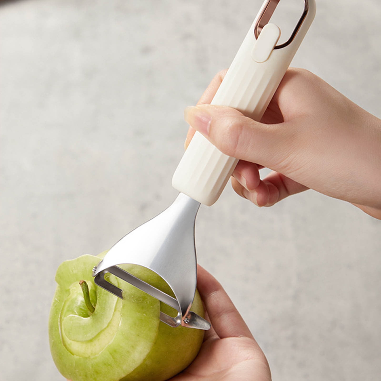 pvdgvd Stainless Steel Multi Purpose Peeler - Sharp Blades, Textured ...