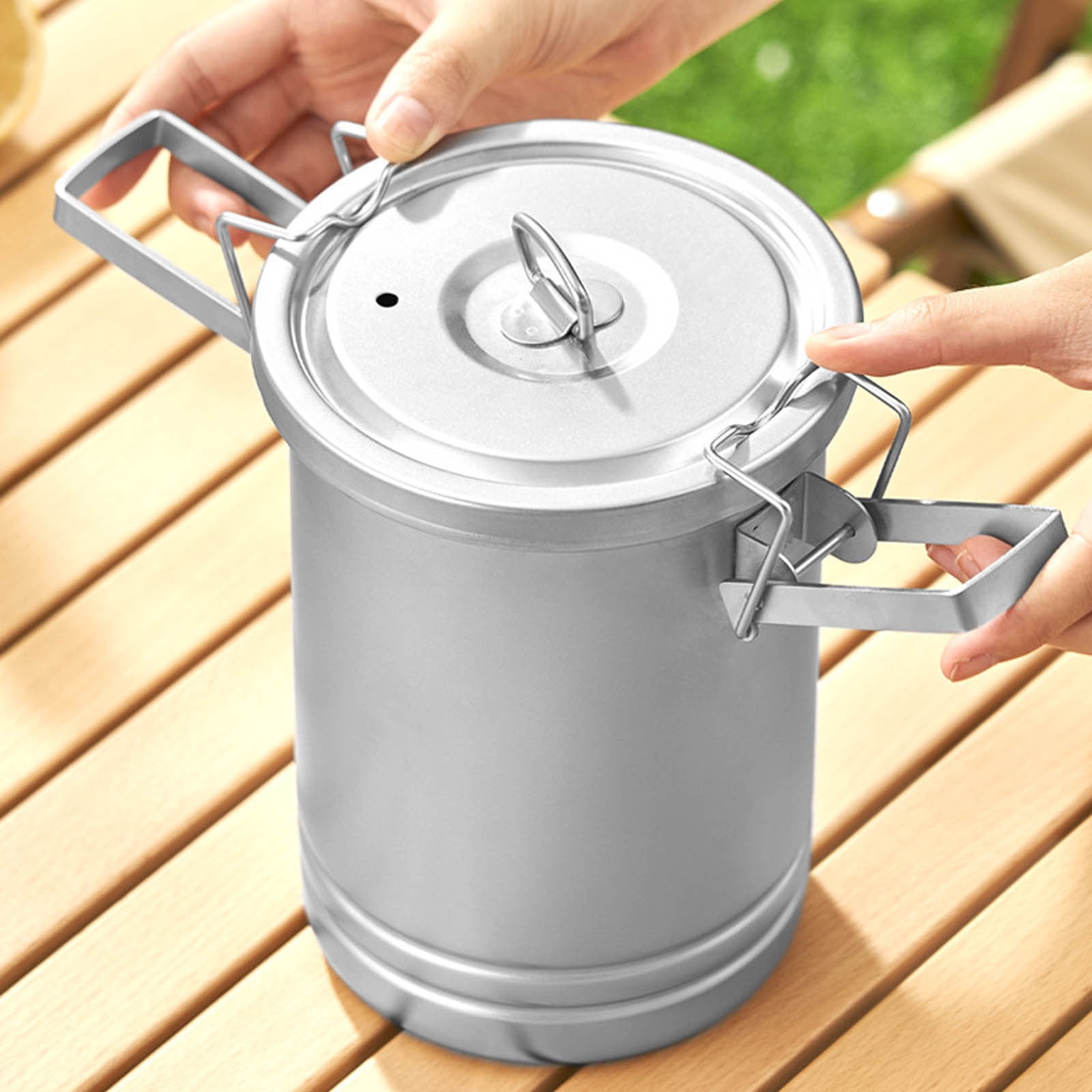 pvdgvd Stainless Steel Outdoor Cooker - Multifunctional Camping Hanging ...
