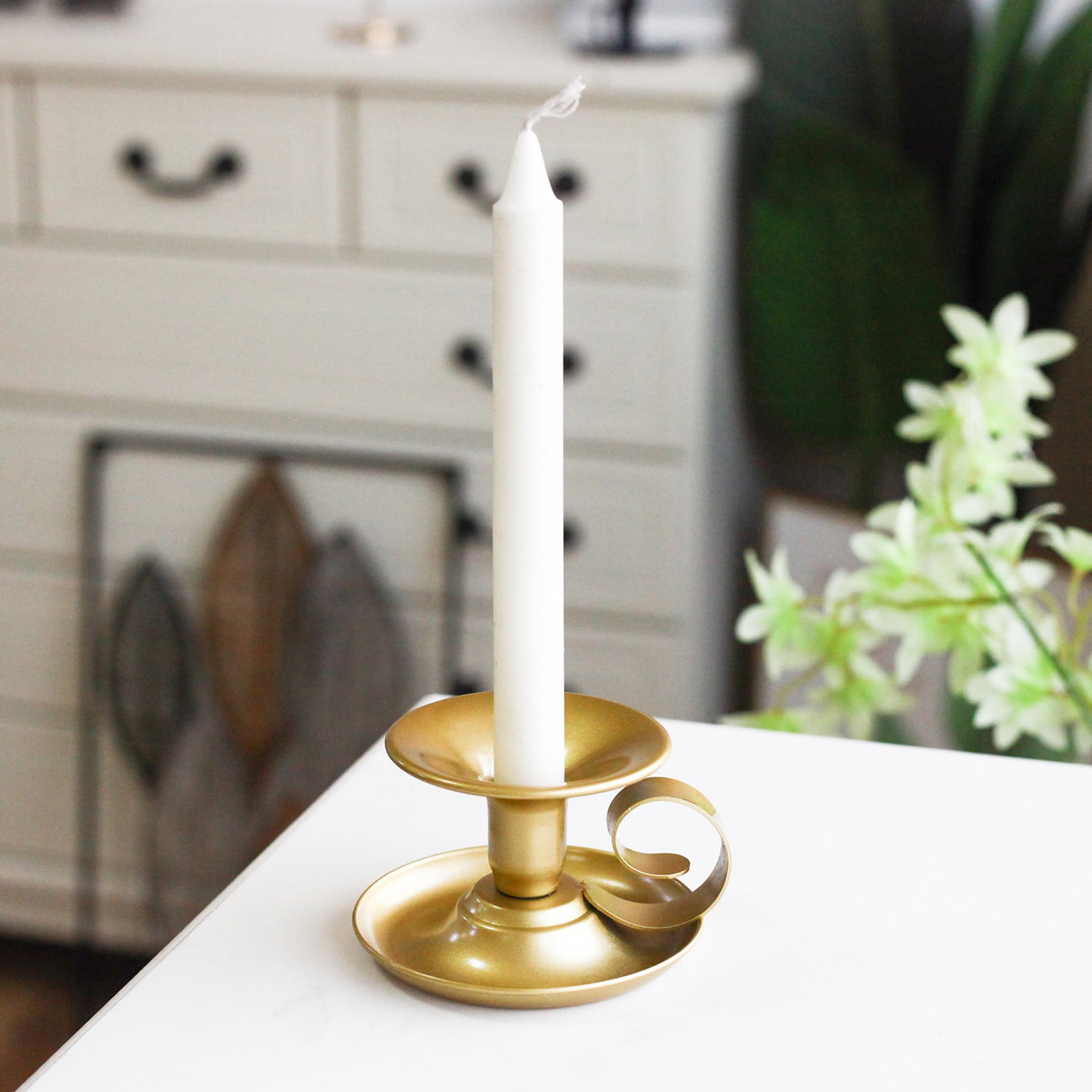 pvdgvd Taper Candle Holders - Small Candlestick Bulk, Thicker Metal ...