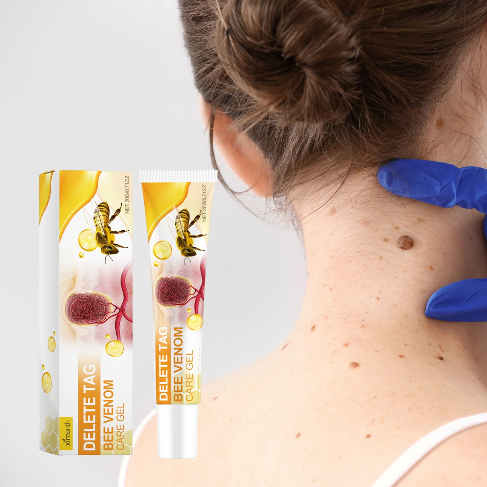 pwidon Gel Makeup Bee Relief Ointment, Bee Gel, and Bee Can Remove Skin ...