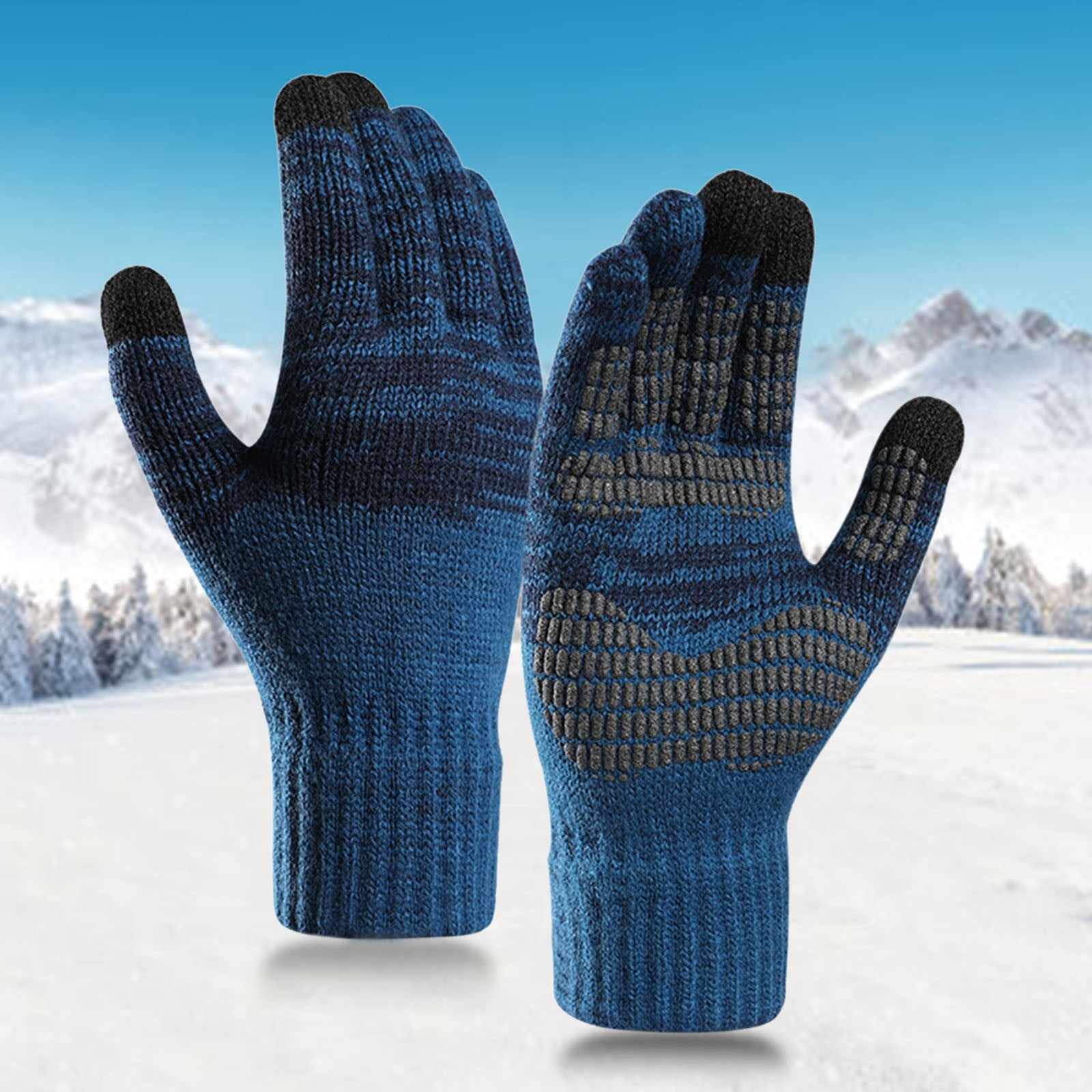 pxiakgy gloves mittens winter upgraded touch-screen anti-slip gloves ...