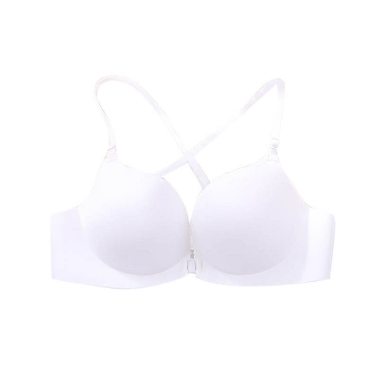 qILAKOG Bras For Women Full Coverage Front Closure Everyday Casual Push ...