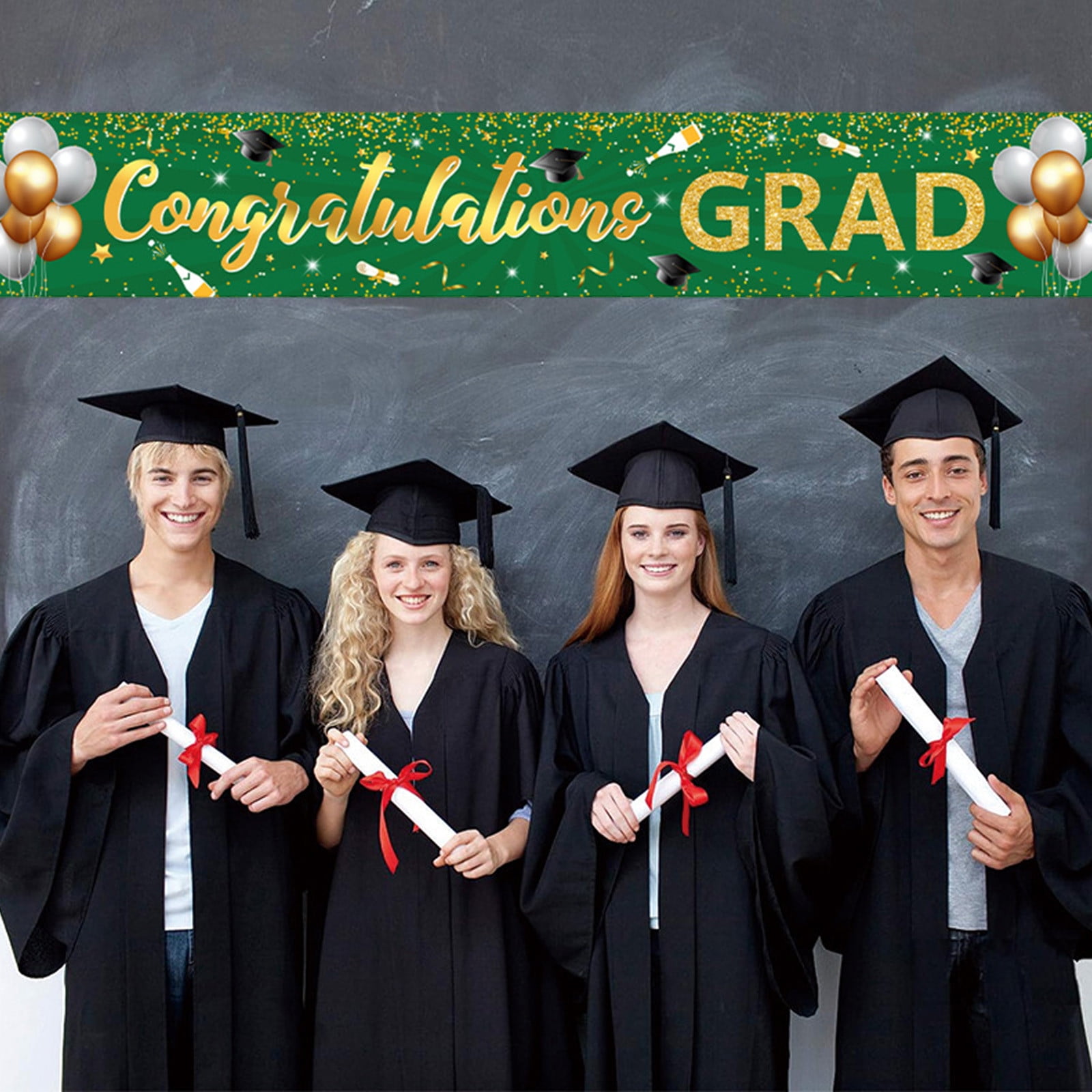 qILAKOG Graduation Party Decoration Banner, 118*19.6 inch ...