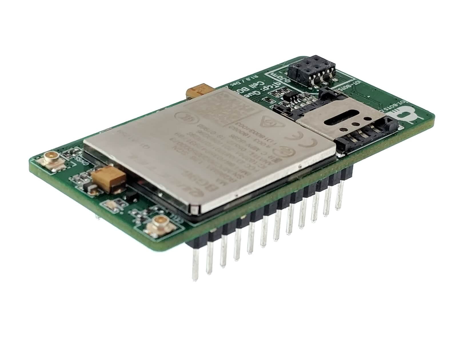 qTop Adafruit Feather Compatible LTE Cat-M1 / NB-IOT / EGPRS GNSS BG96 shield - Walmart.com