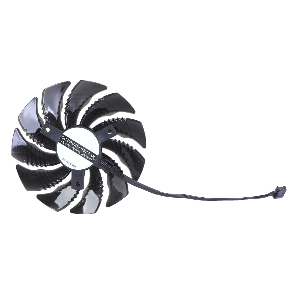 qianjie GPU Cooling Fan High Efficiency for GTX1080 Graphics Card 4Pin ...
