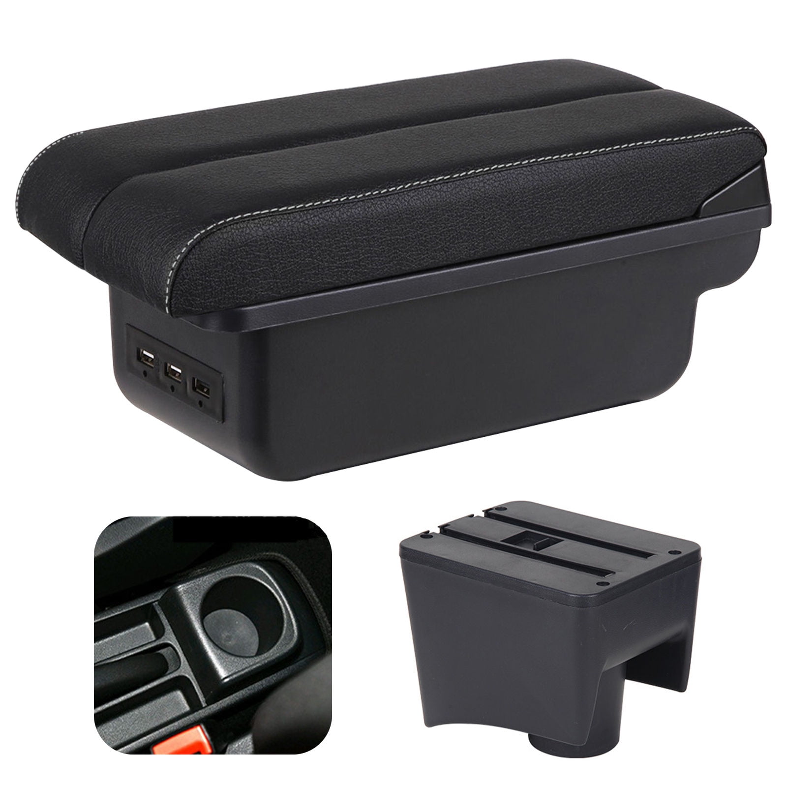 qiden Armrest Box For VW Polo Mk5 6R Vento 2012-2018 Car Interior ...