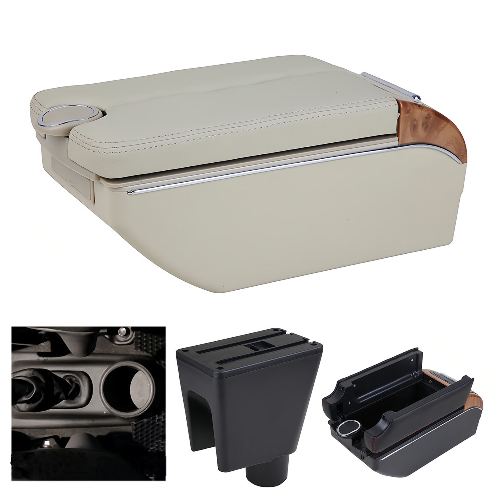 qiden Armrest Box for Chevy Chevrolet Spark 2011-2017 Car Interior ...