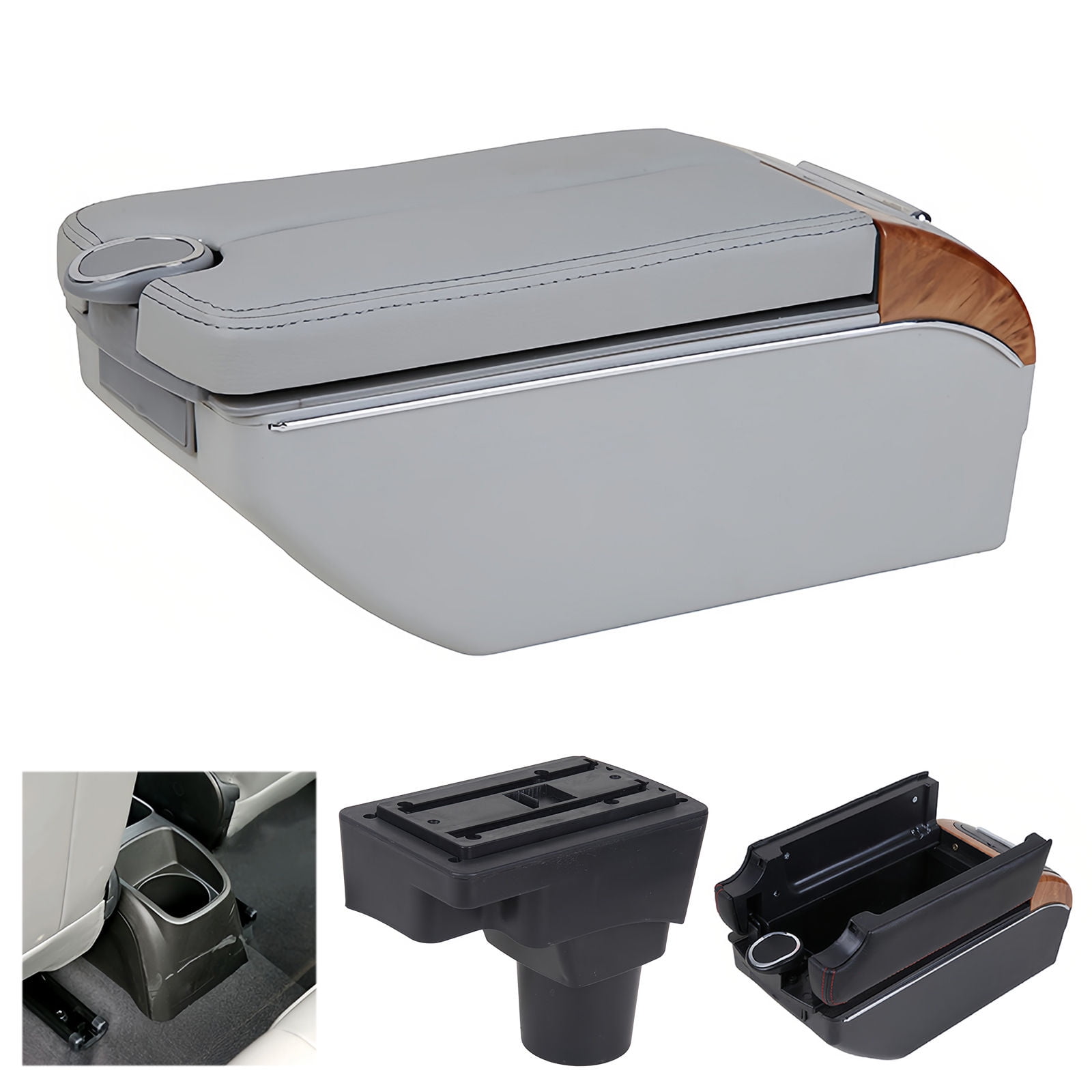 qiden Armrest Box for Chevy Sonic 2012-2015 Car Interior Center ...