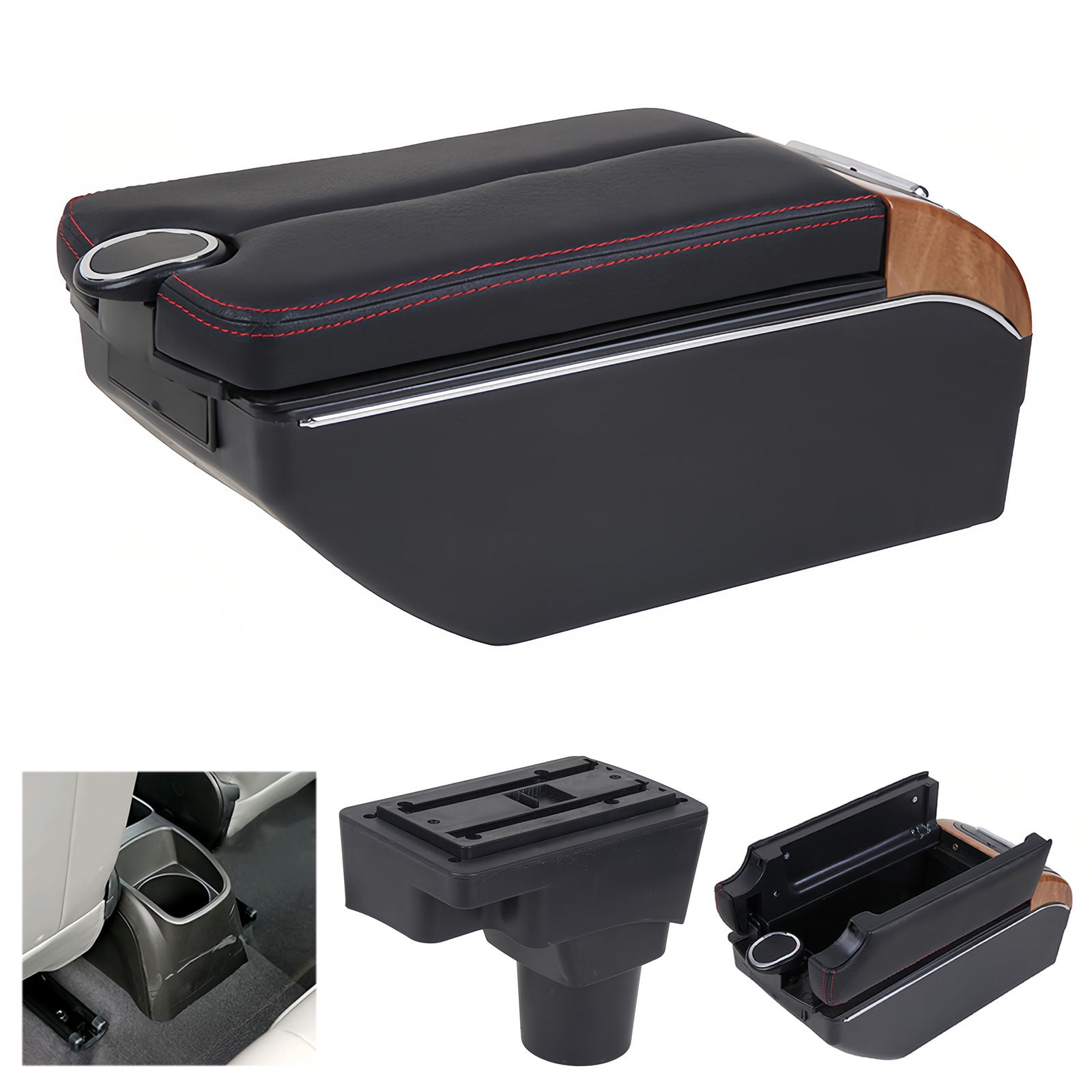 qiden Armrest Box for Chevy Sonic 2012-2015 Car Interior Center ...