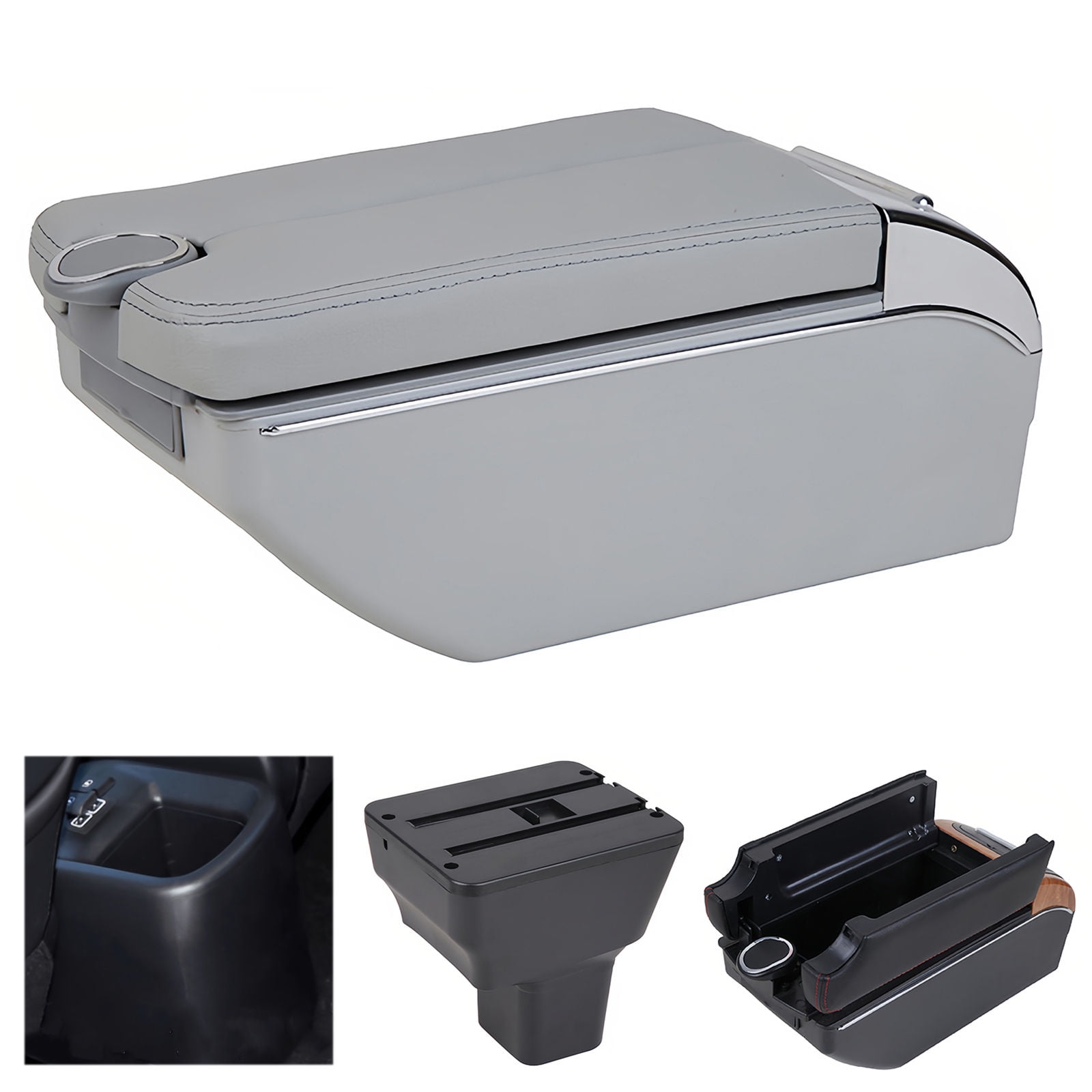 qiden Armrest Box for Nissan Kicks 2016-2021 Car Interior Center ...