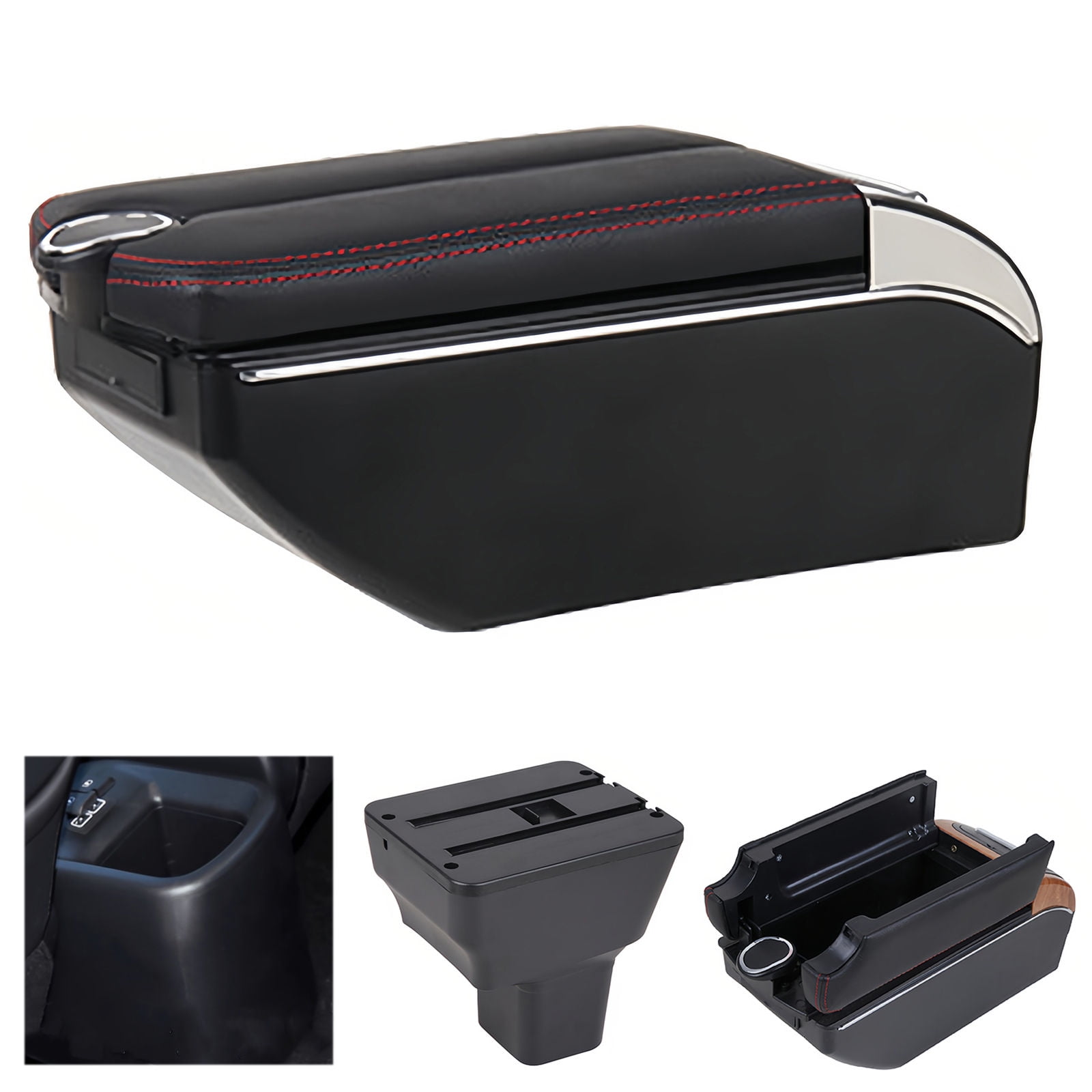 qiden Armrest Box for Nissan Kicks 2016-2021 Car Interior Center ...