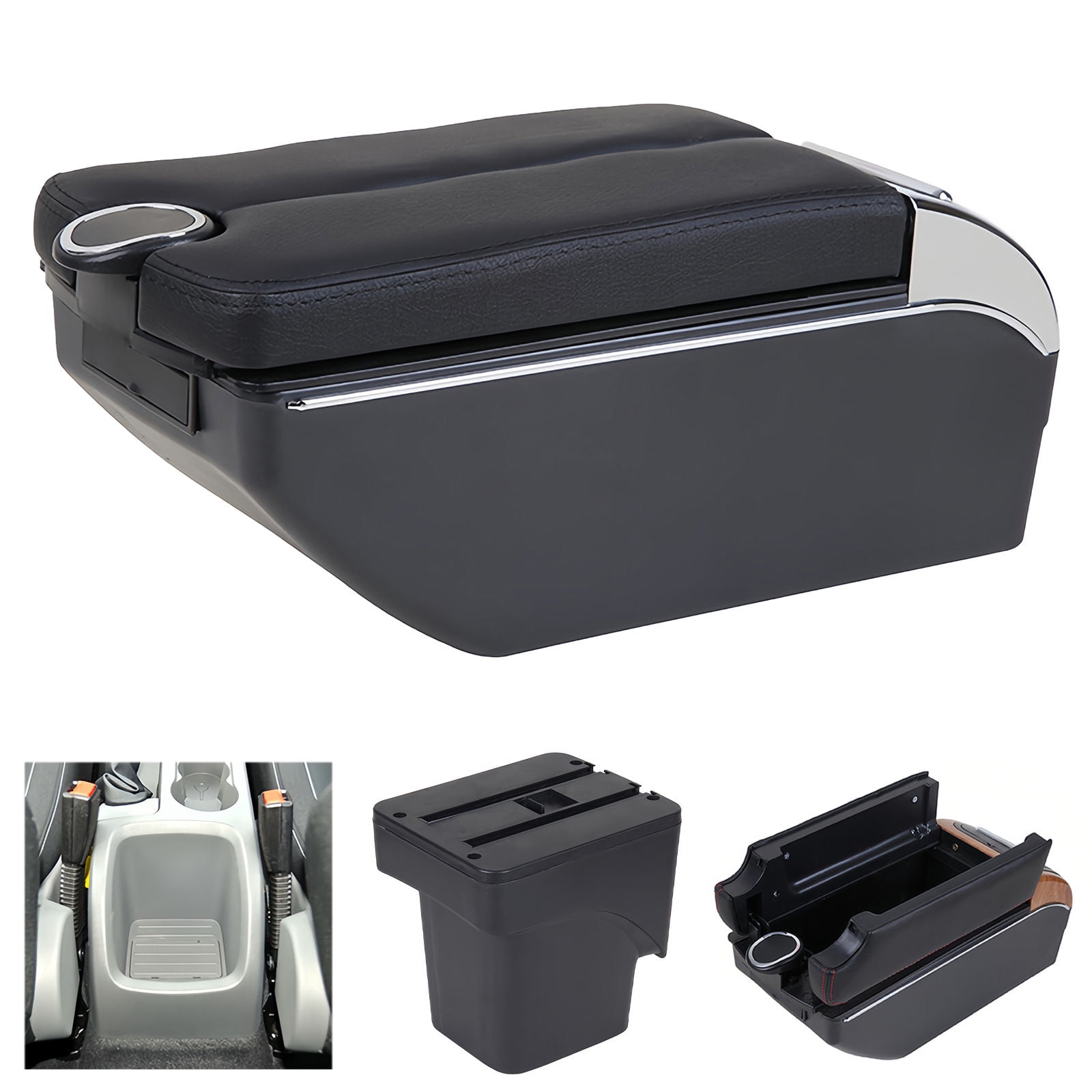 qiden Car Armrest Box for Ford Focus 2 MK2 2005 2006 2007 2008 2009 ...