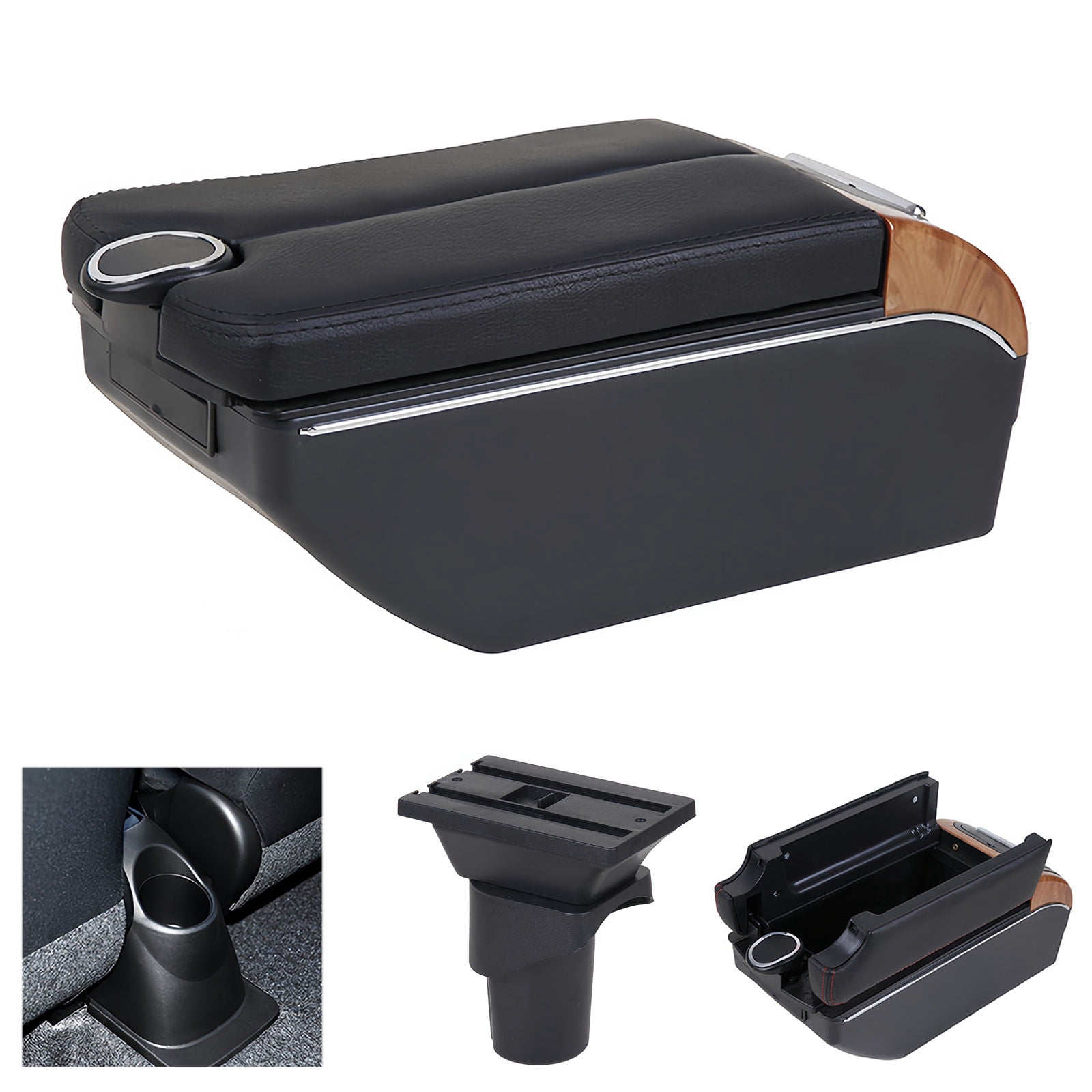 qiden Car Armrest Box for Nissan March Micra 2011-2016 Car Interior ...
