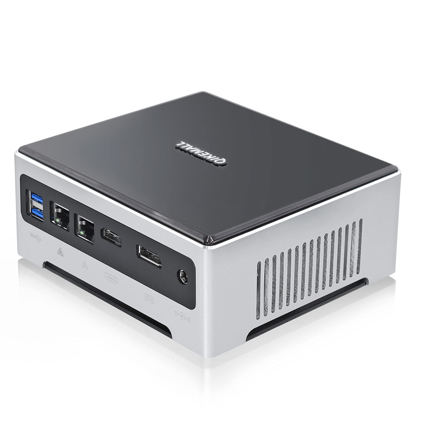 qikemall Mini Computer with Windows 11 Core i5-7300HQ Mini PC Dual LAN 8GB DDR4 RAM 128GB M.2 ...