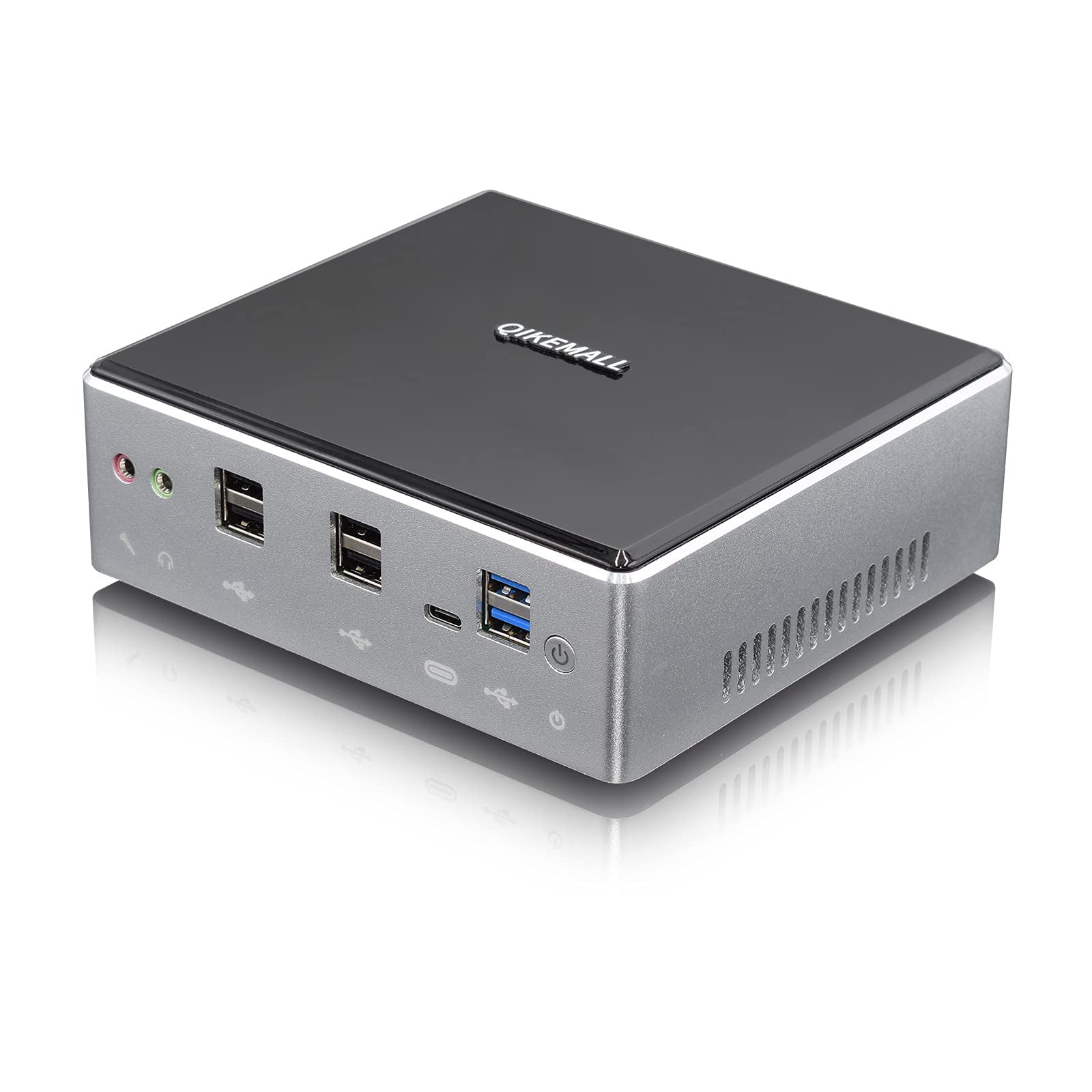 qikemall Mini PC 2 NIC Quad Core i7 8559U,Mini Desktop PC 64GB RAM DDR4 ...