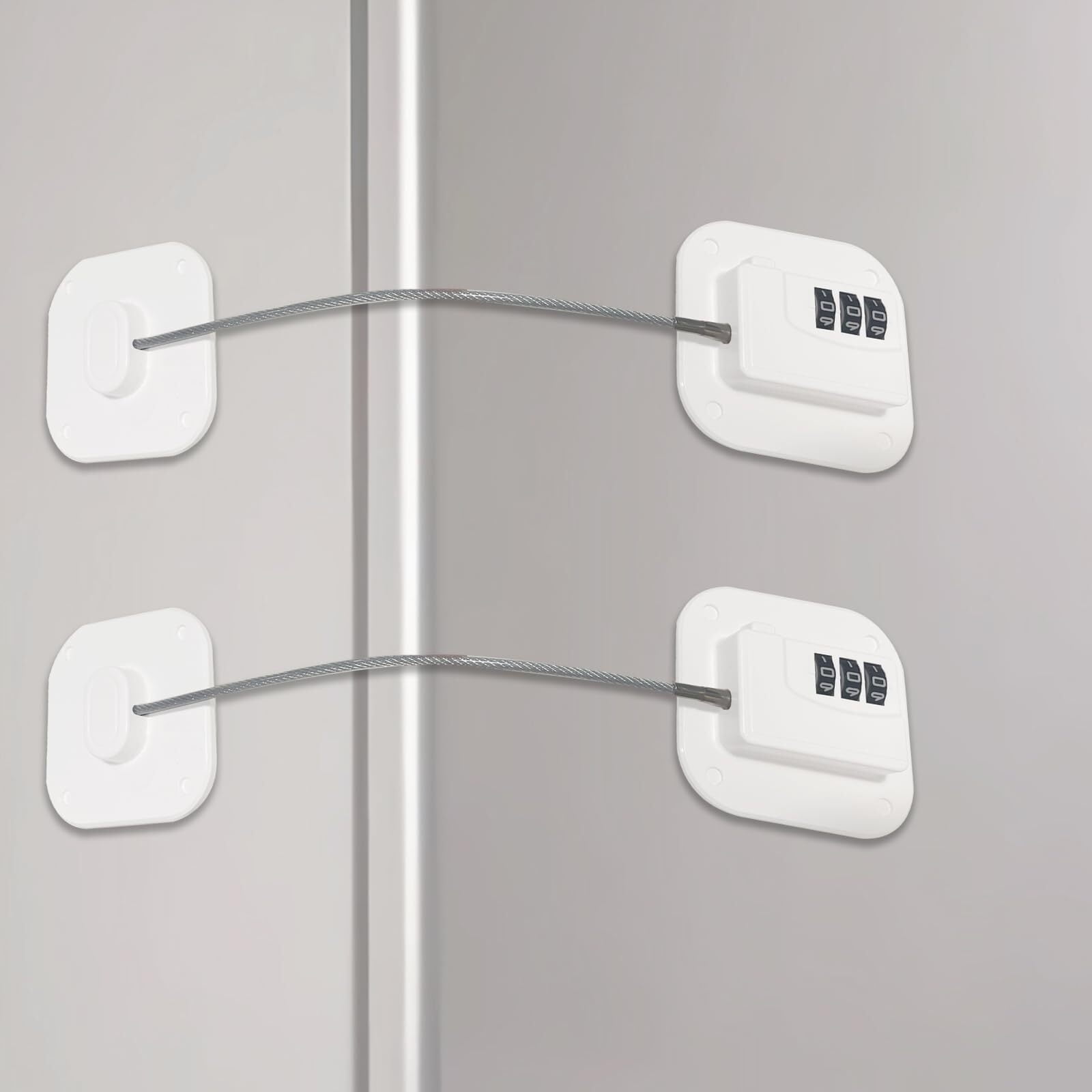 qing Heavy Duty Refrigerator Lock Cabinet Locks Child Safety Cabinet ...