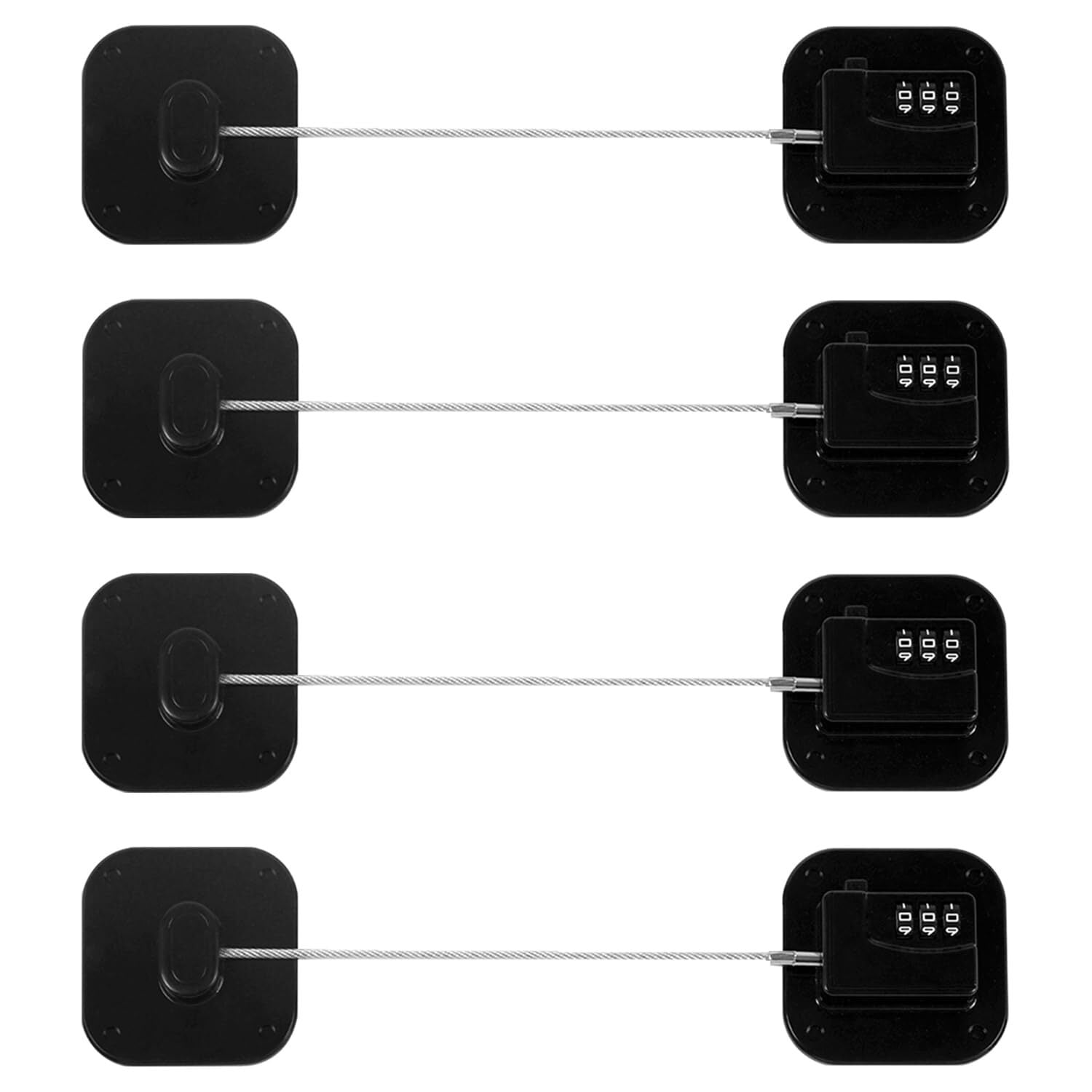 qing Refrigerator Lock, Heavy Duty Fridge Lock, Combination Lock for ...