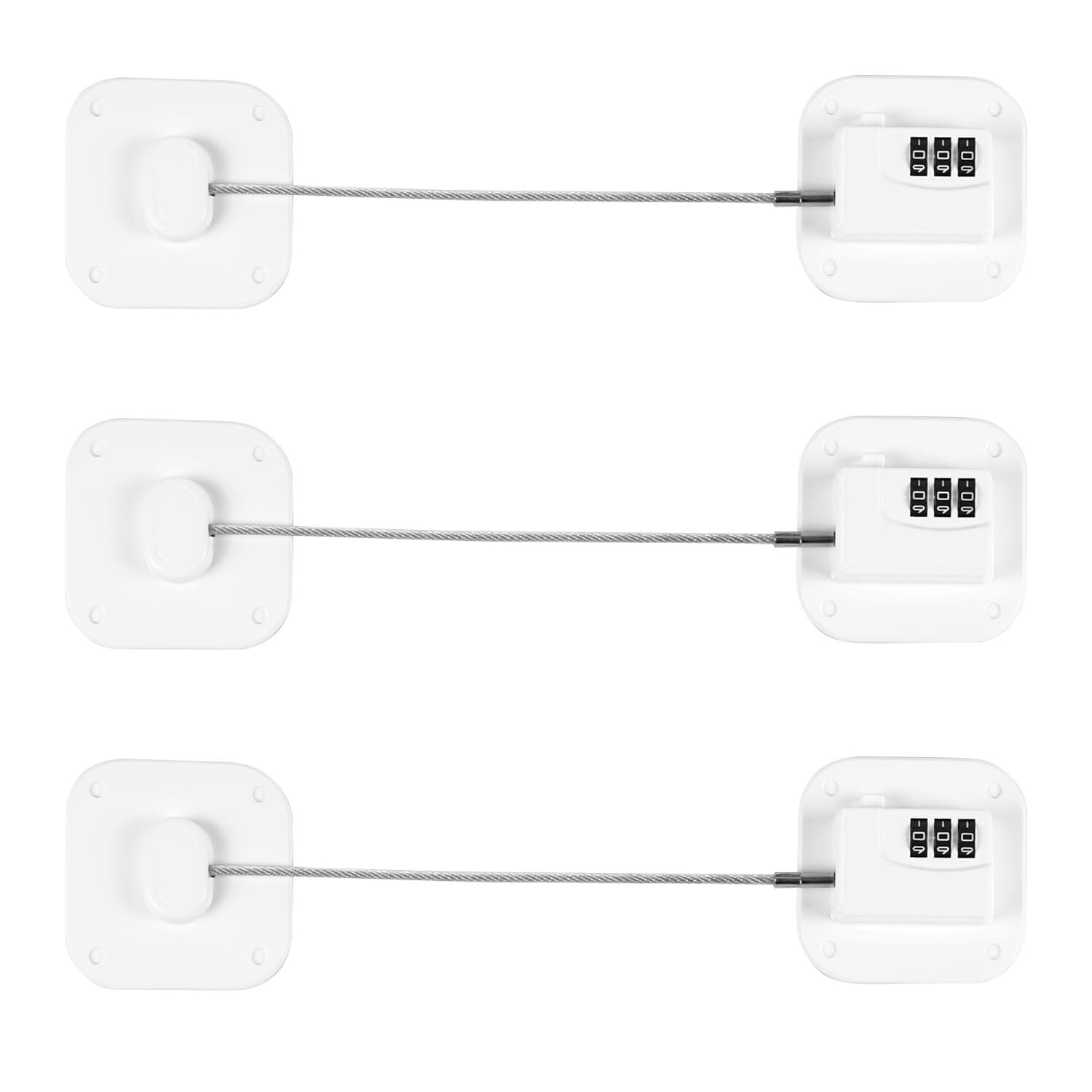 qing Refrigerator Lock, Heavy Duty Fridge Lock, Combination Lock for ...