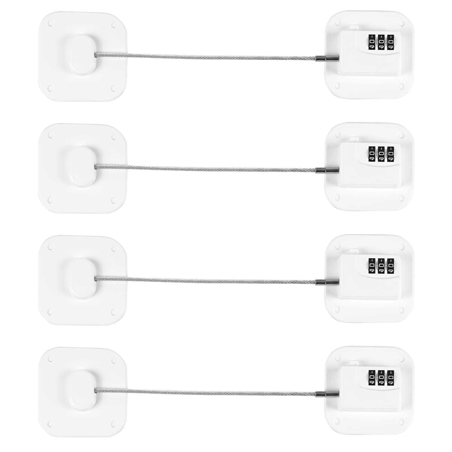 qing Refrigerator Lock, Heavy Duty Fridge Lock, Combination Lock for ...